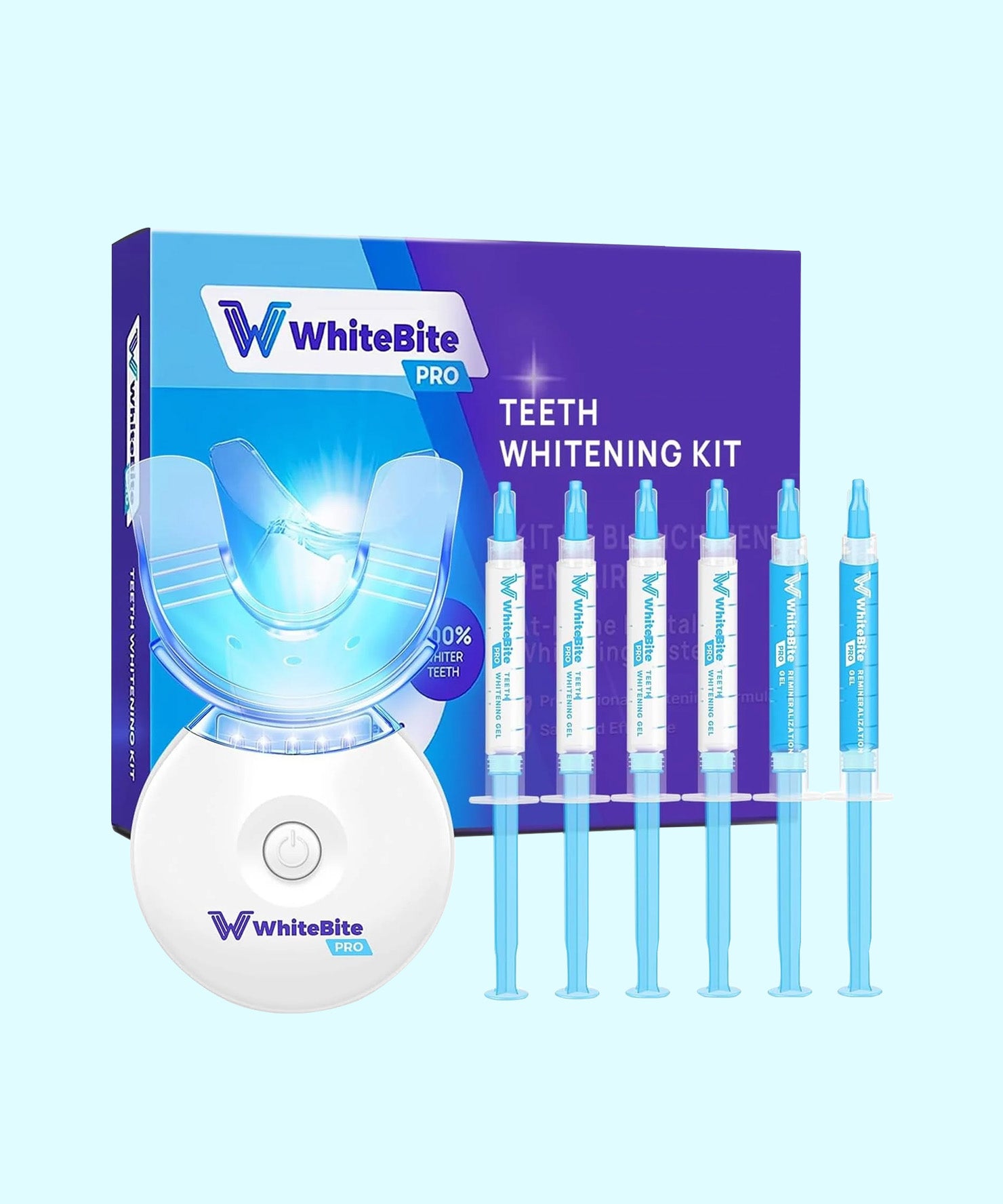 WhiteBite PRO | Teeth Whitening Kit with Gel: Effective & Enamel-Safe ...