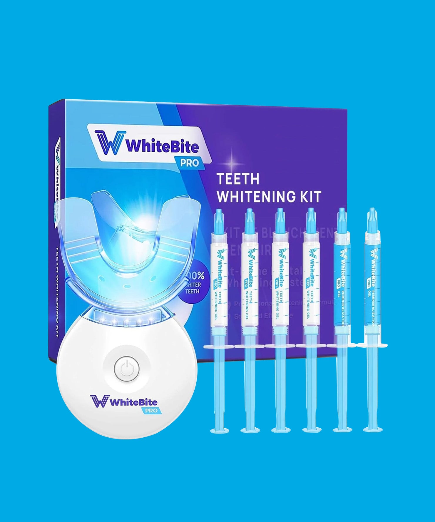 WhiteBite PRO | Teeth Whitening Kit with Gel: Effective & Enamel-Safe – WhiteBite LLC